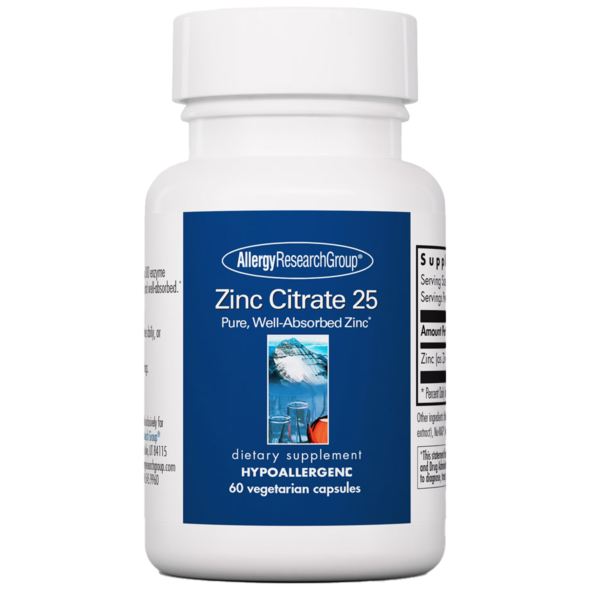 Zinc Citrate 25 – SFC Nutrients