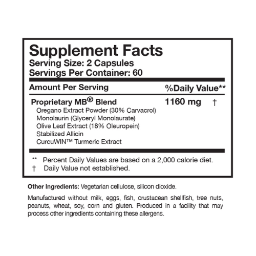 Microbinate (120 caps) – SFC Nutrients